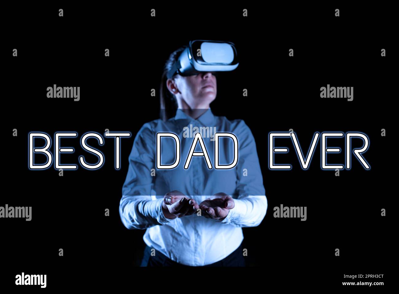 Text sign showing Best Dad Ever. Internet Concept Appreciation for your ...