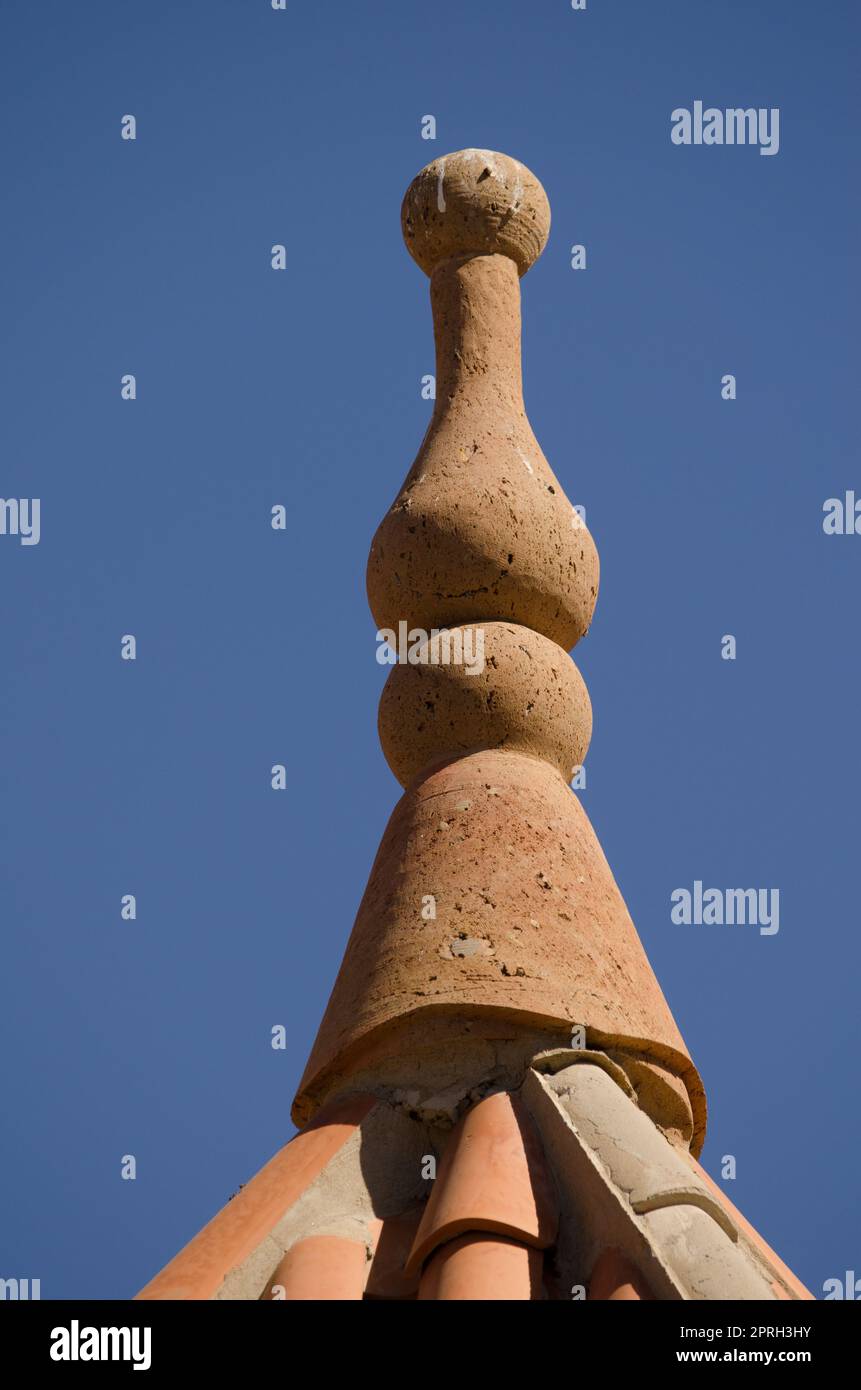 Decorative pinnacle in the roof of a building Stock Photo - Alamy