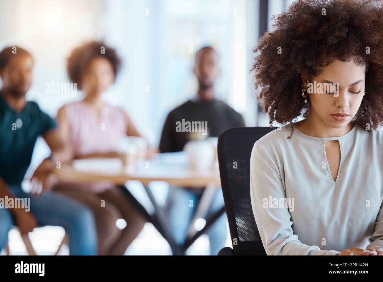 Lonely concept in workplace hi-res stock photography and images - Alamy
