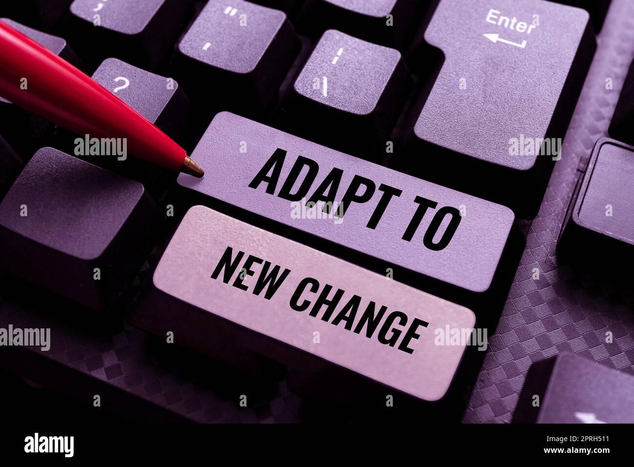 Inspiration showing sign Adapt To New Change, Business concept ...