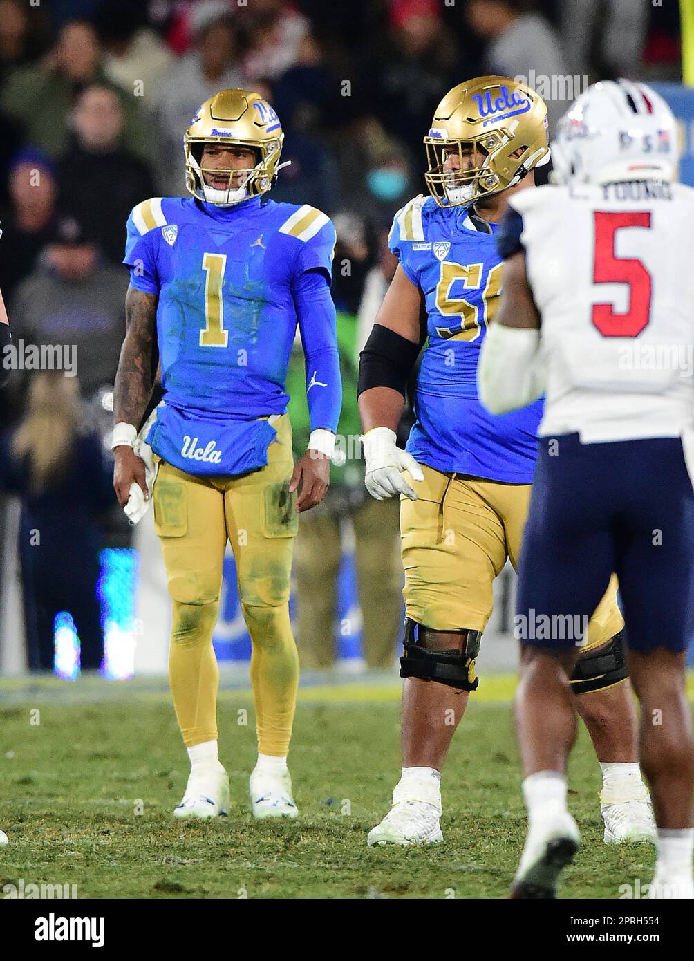(FILE PHOTOS).former UCLA Bruins quarterback (1) Dorian Thompson ...