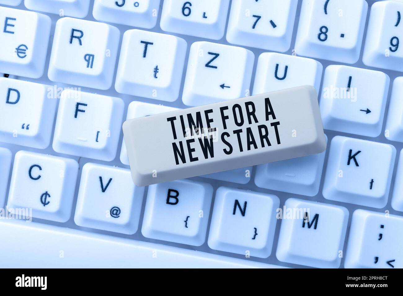 Conceptual display Time For A New Start, Business approach Trust the ...