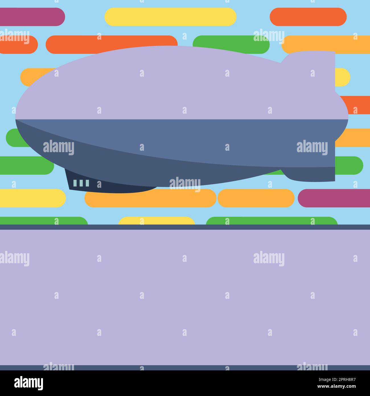 Flat design business Vector Illustration Empty copy space for Ad ...