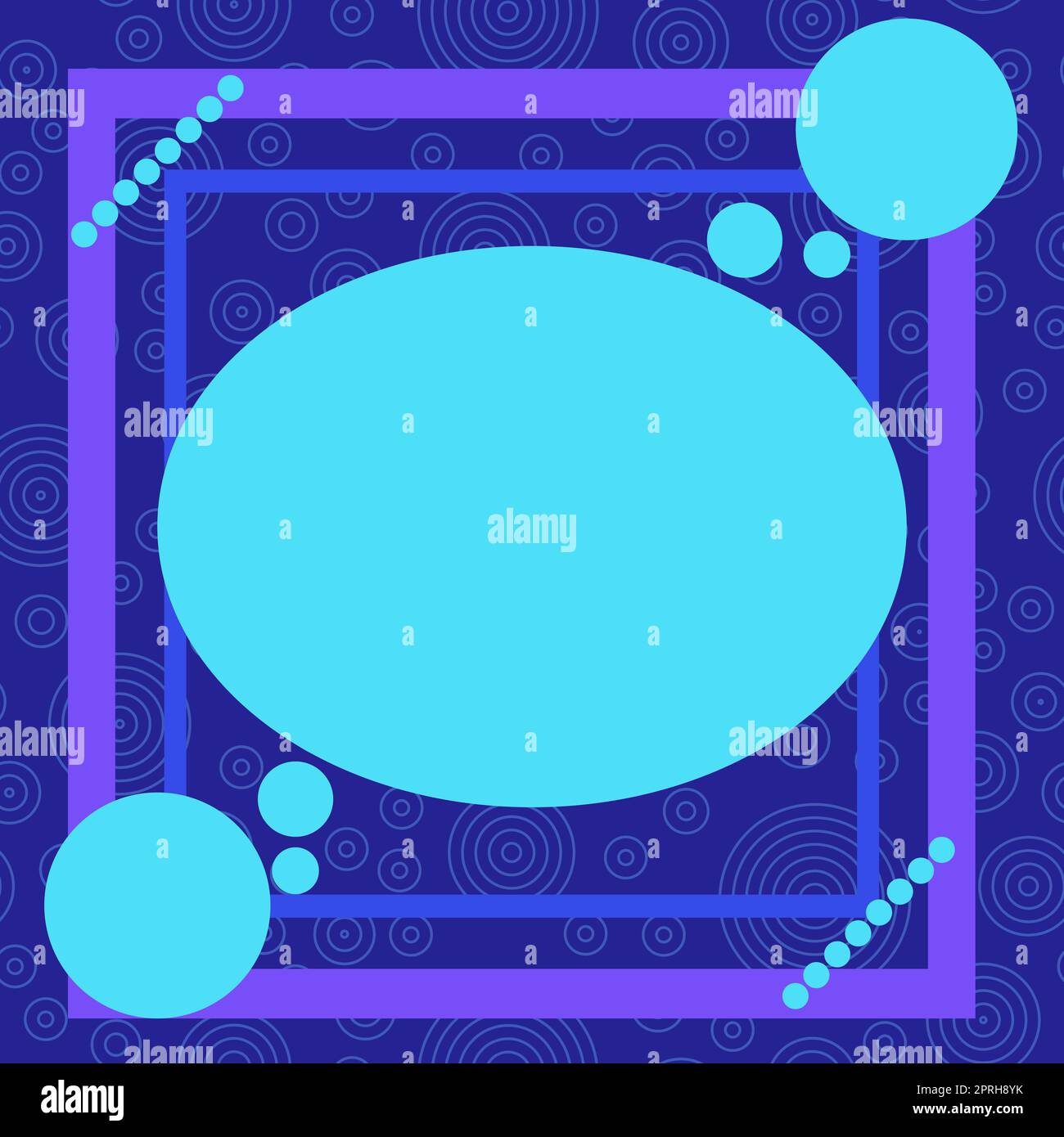 Asymmetrical uneven shaped format pattern object outline multicolour ...