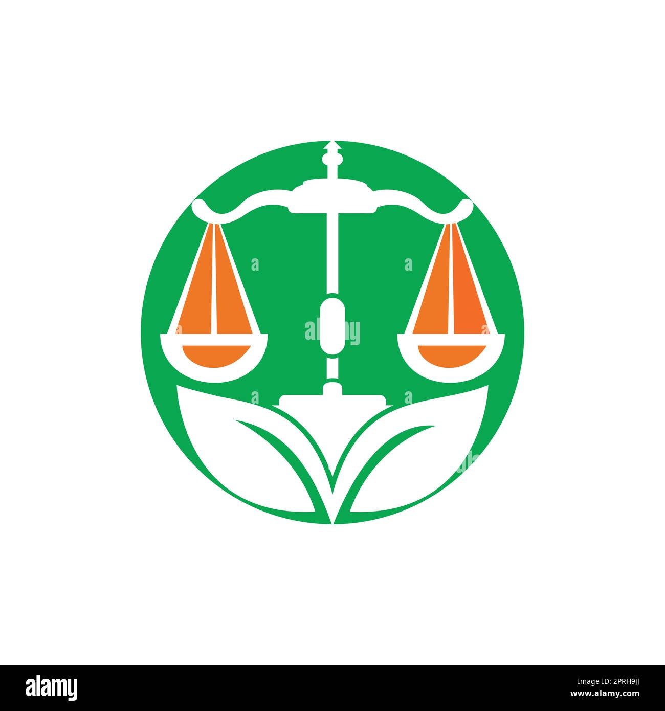 Nature Law Firm Logo design template. Green Scales logo concept Stock ...