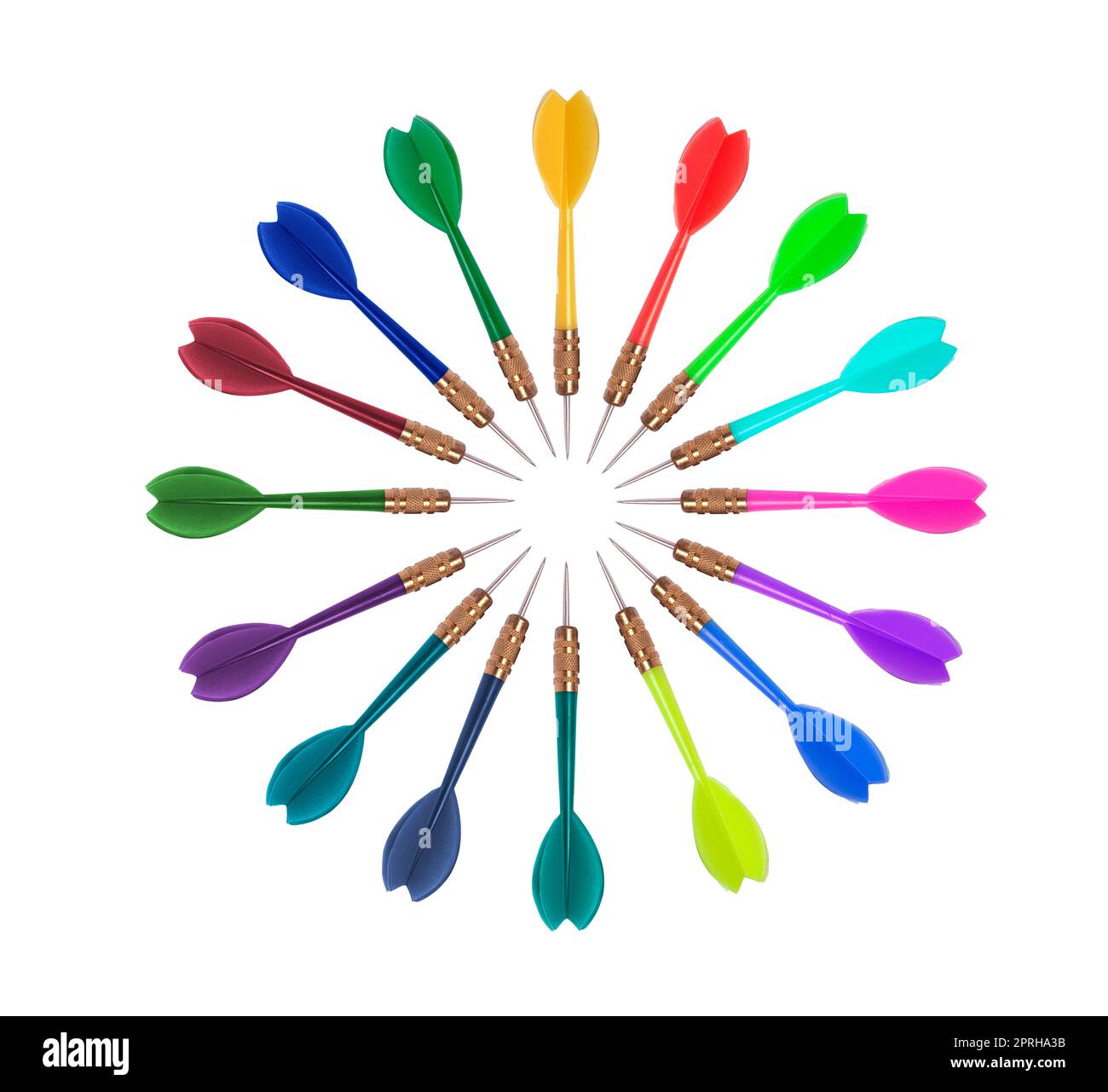 Dart isolated on white background Stock Photo - Alamy