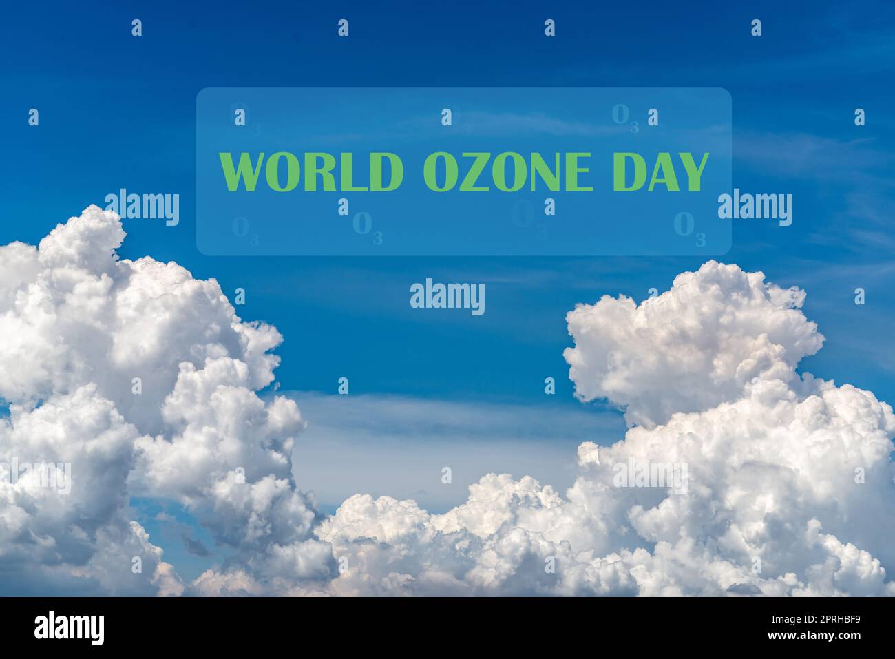 World Ozone Day concept. International Day for the Preservation of the ...