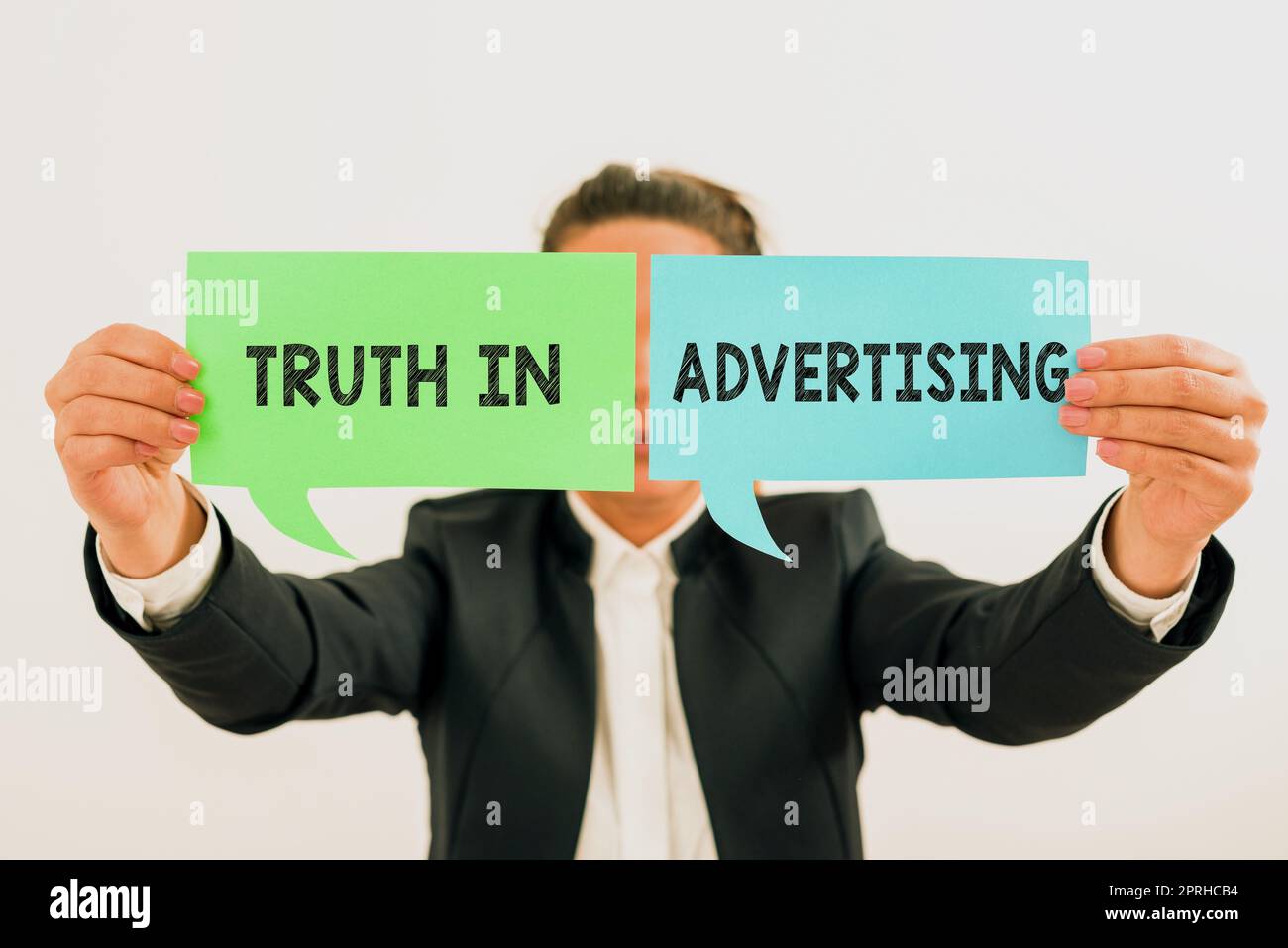 Text sign showing Truth In Advertising, Concept meaning Practice Honest Advertisement Publicity ...