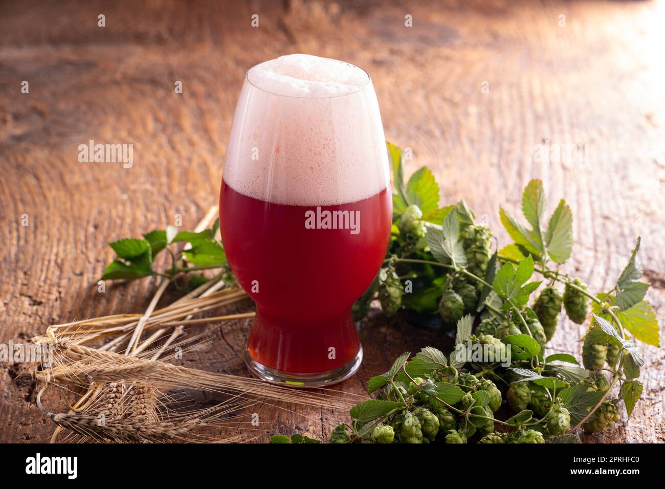Belgian cherry beer hi-res stock photography and images - Alamy