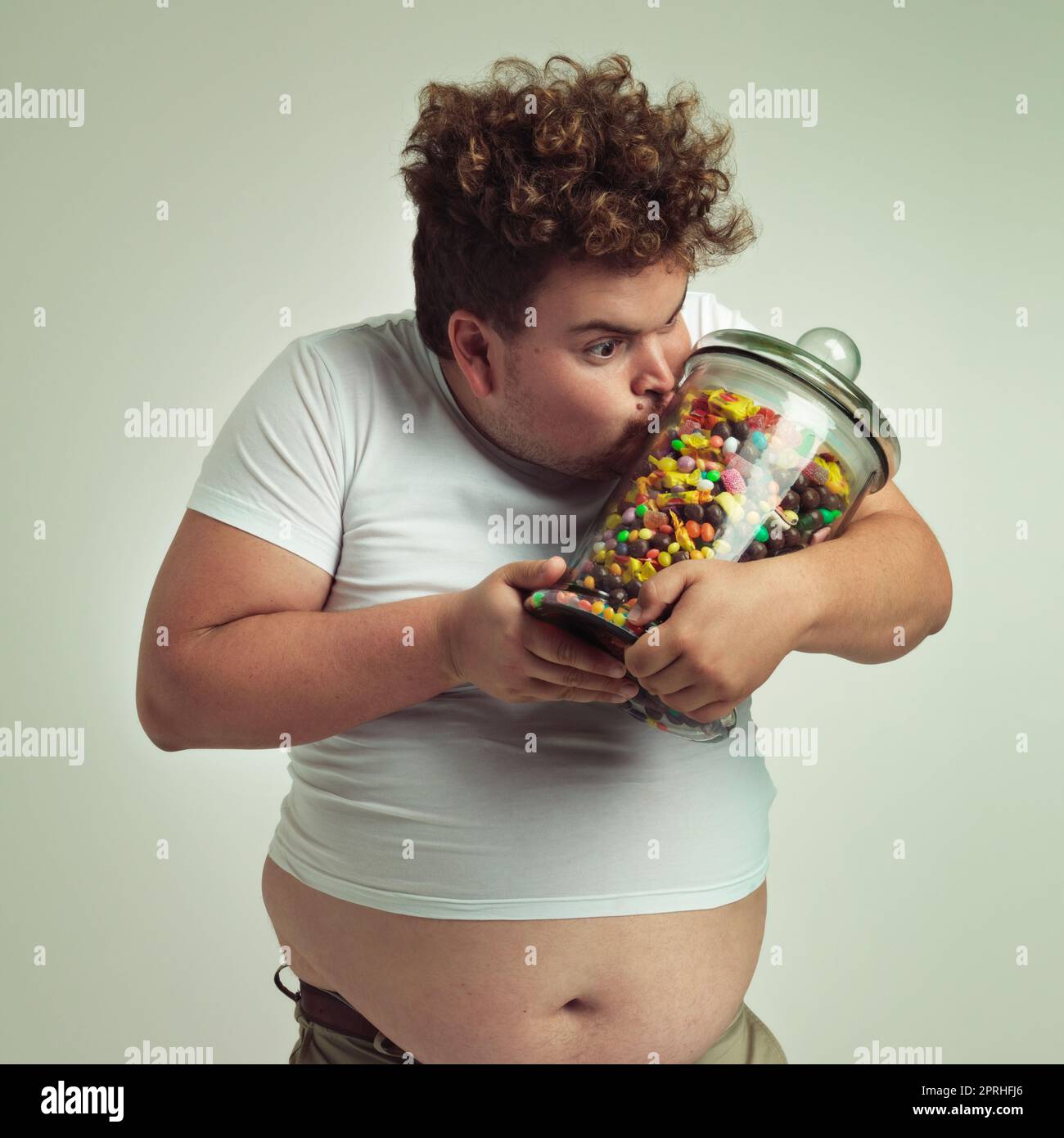 Overweight candy hi-res stock photography and images - Alamy