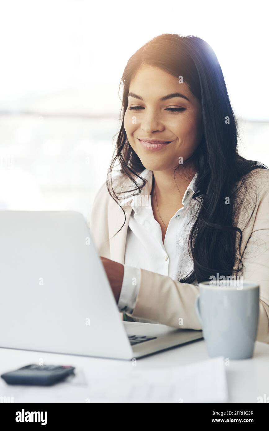 Women look into laptop hi-res stock photography and images - Alamy