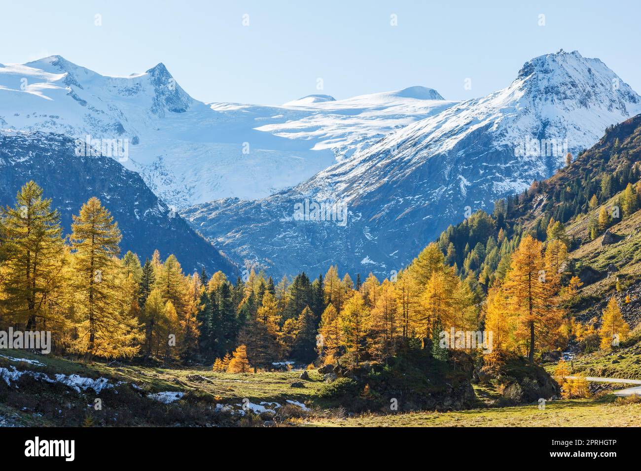 Awesome mountain valley view hi-res stock photography and images - Alamy