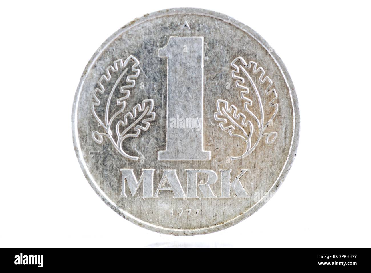 GDR-coin one Mark Stock Photo - Alamy