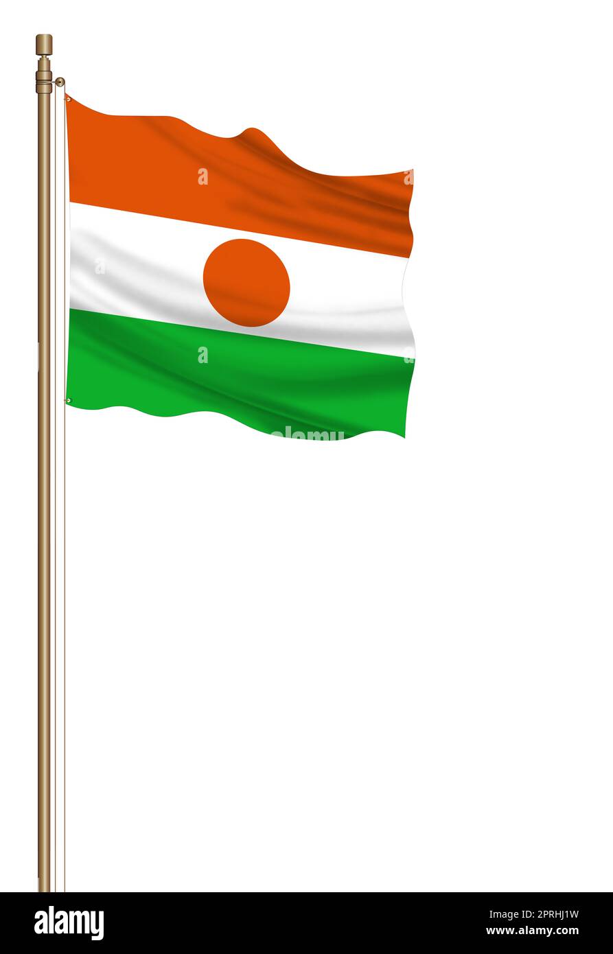 Flag country niger on Cut Out Stock Images & Pictures - Alamy
