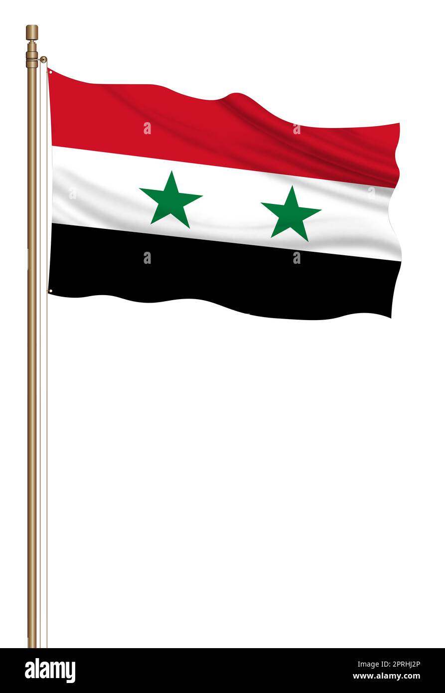 Syria flag background hi-res stock photography and images - Alamy