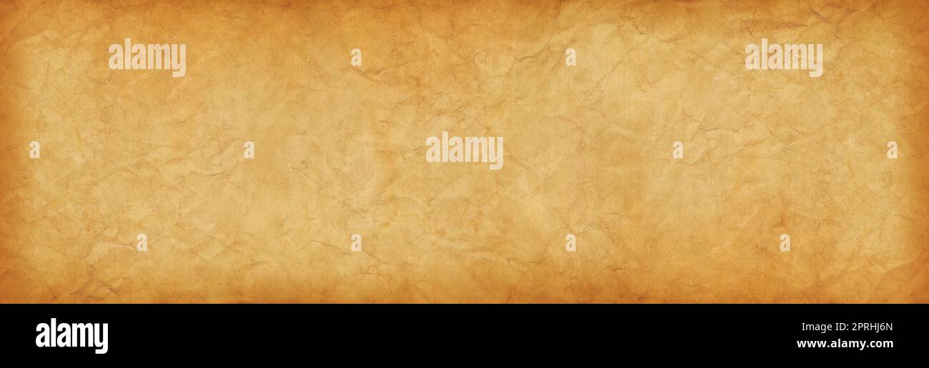 Old paper texture background. Horizontal banner Stock Photo - Alamy
