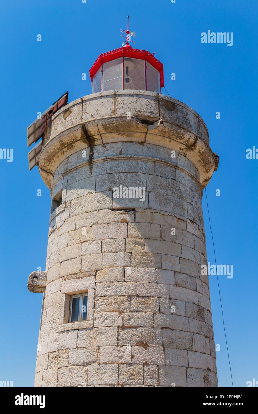 the Bugio Lighthouse in Lisbon Stock Photo - Alamy