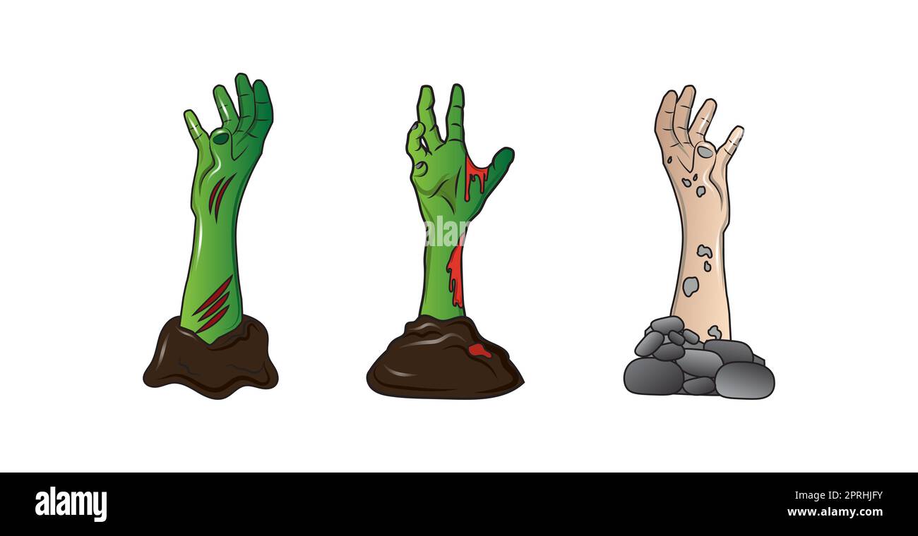 Male zombie walking out grave hi-res stock photography and images - Alamy