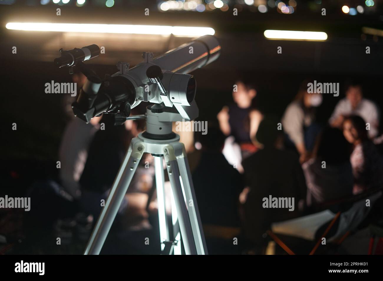 Image of astronomical observation in astronomical telescope Stock Photo ...