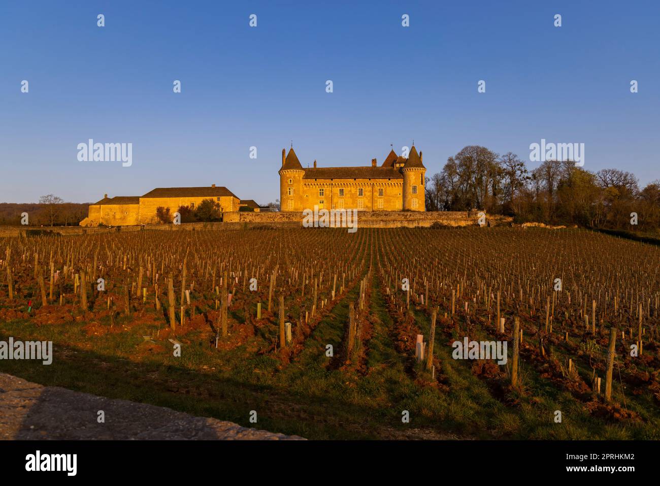 Chateau de Rully castle, Saone-et-Loire departement, Burgundy, France ...