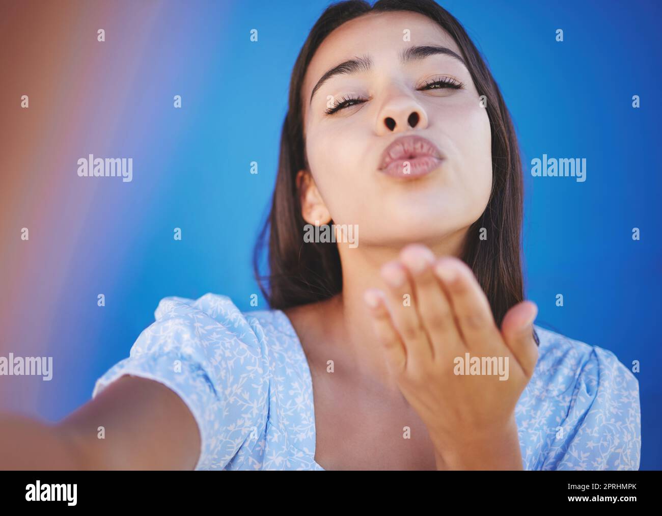 Girl lips selfie hi-res stock photography and images - Alamy