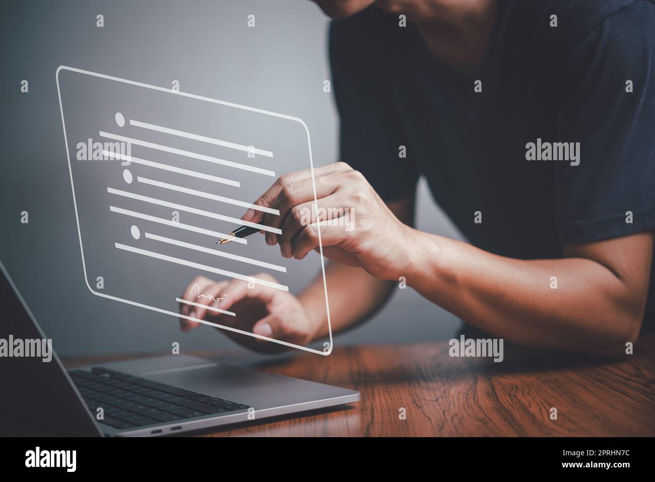 electronic signatures for management documents Digital online contract ...