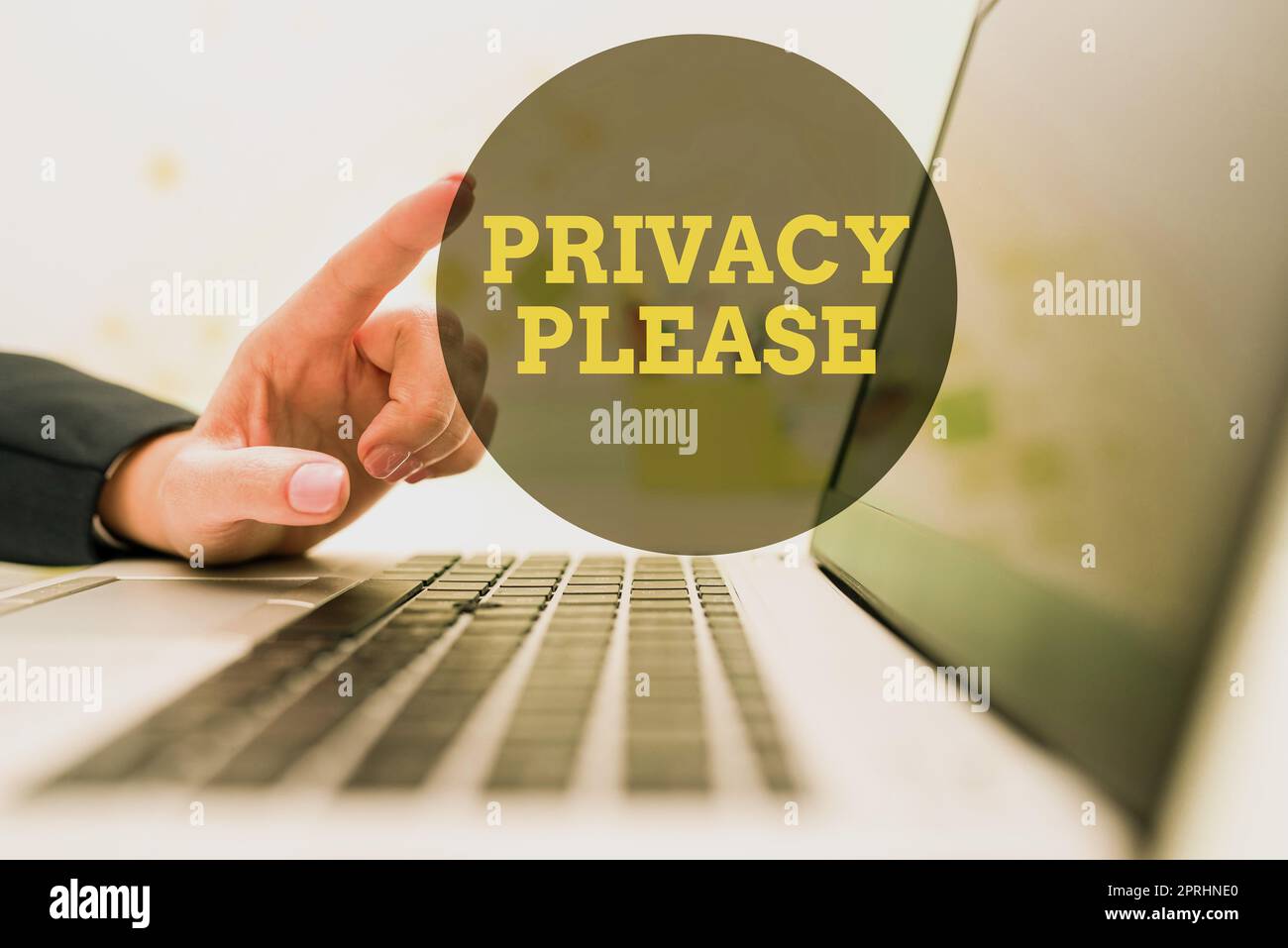Inspiration showing sign Privacy Pleaseasking someone to respect your ...