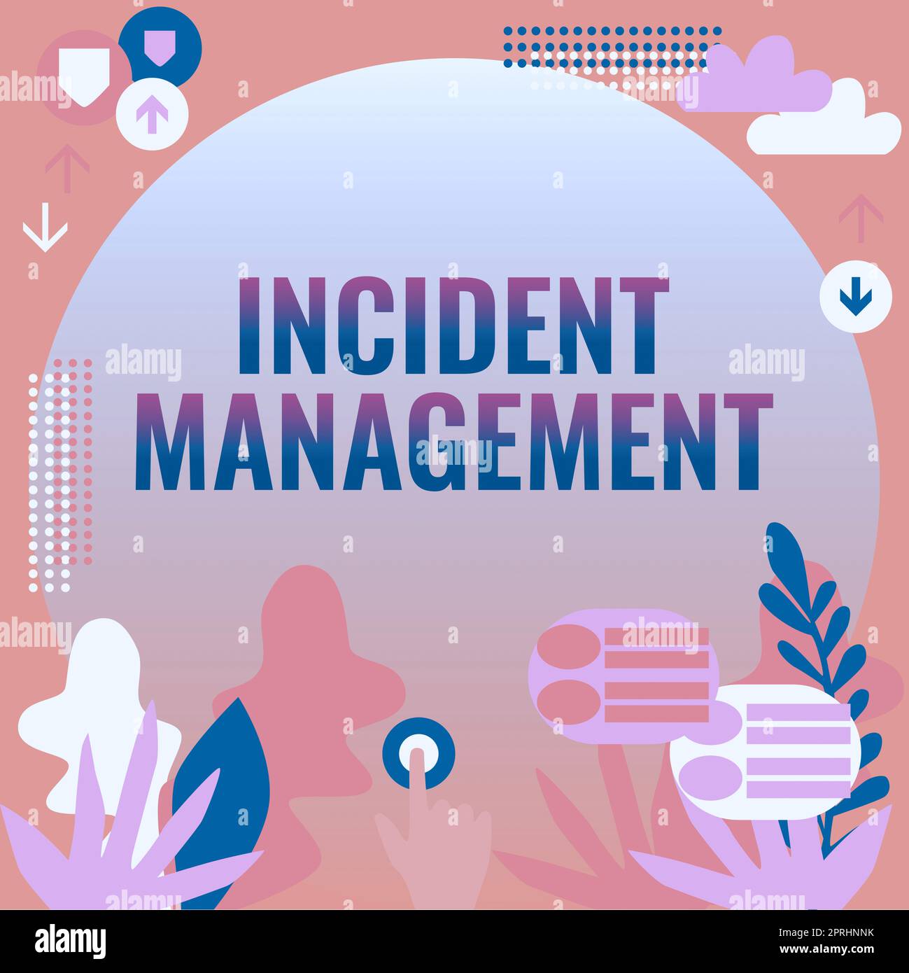 Conceptual caption Incident Management, Business idea Process to return ... Conceptual caption Incident Management, Business idea Process to return ...
