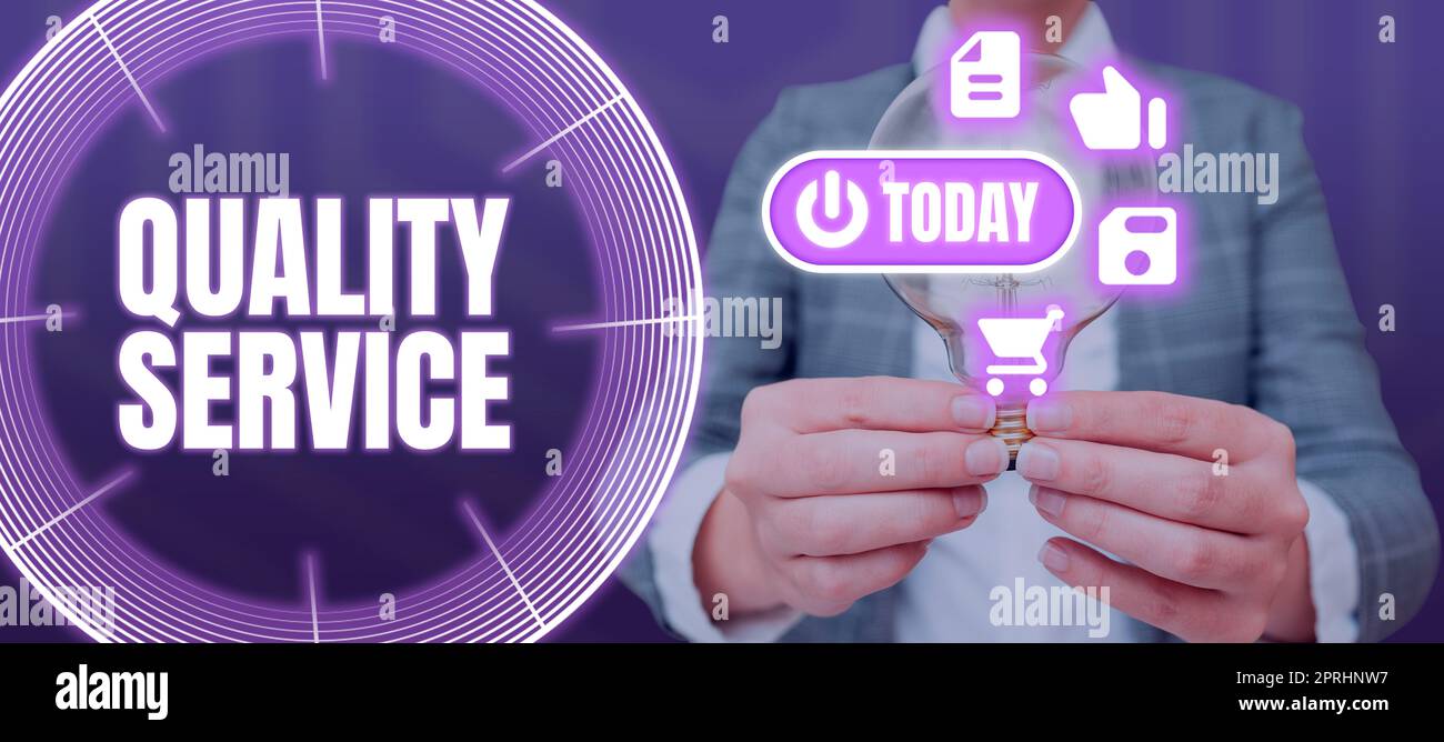 Conceptual display Quality Of Lifebeing in good health decent job ...