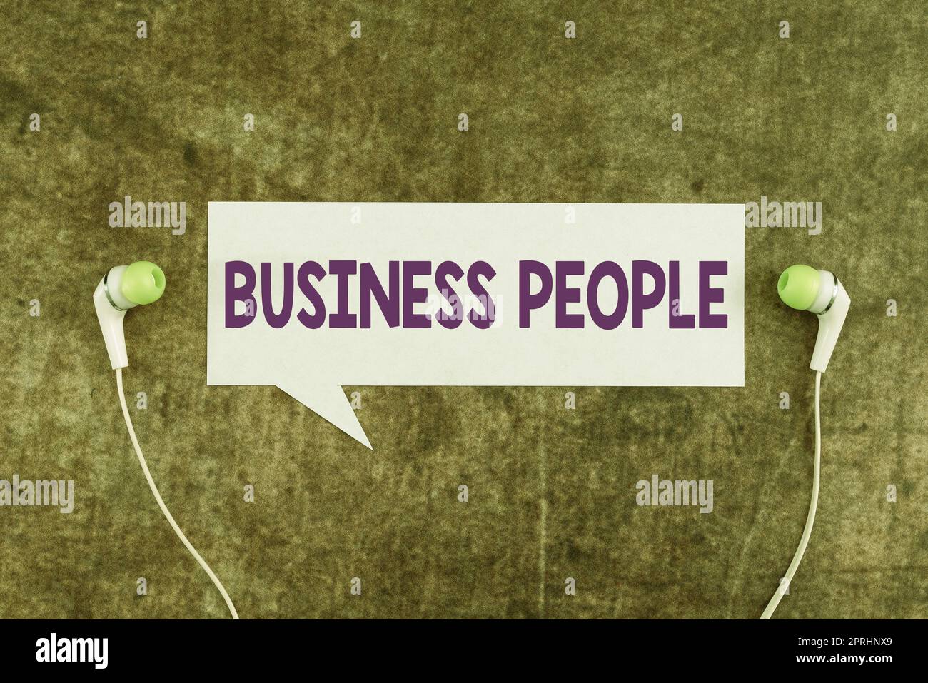 Conceptual display Business PeoplePeople who work in business ...