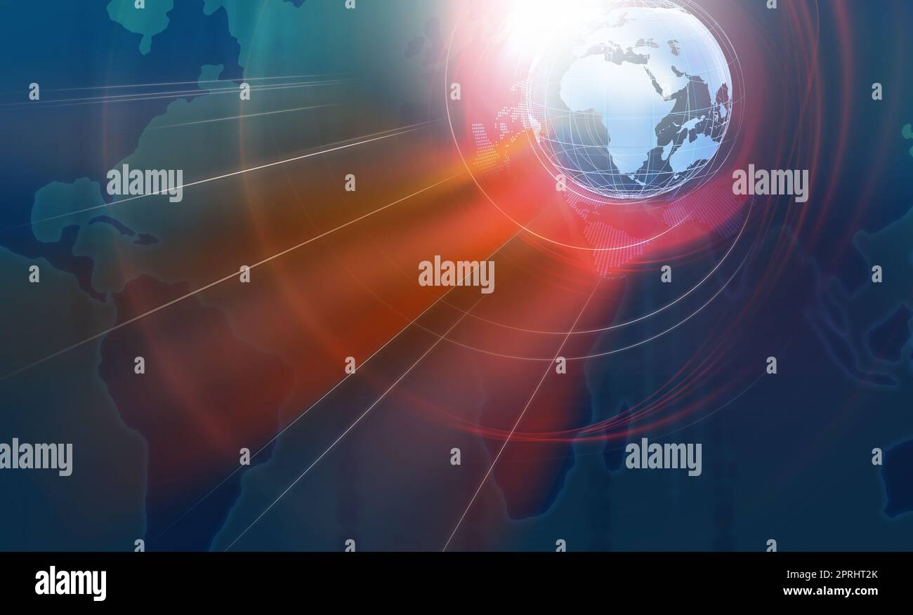 Graphical modern digital world news background, business and ...