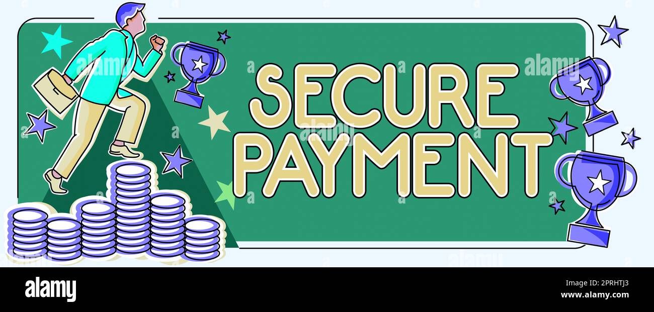 Text caption presenting Secure PaymentSecurity of Payment refers to ...
