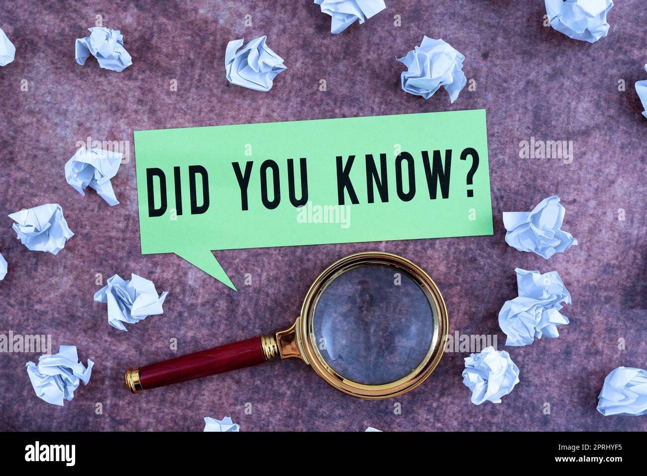 Sign displaying Did You Know. Business approach Knowing the next move ...