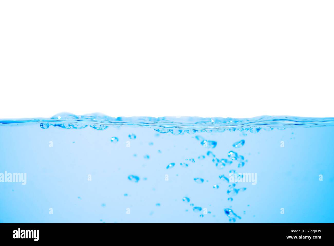 Water wave with bubbles on a white Stock Photo - Alamy