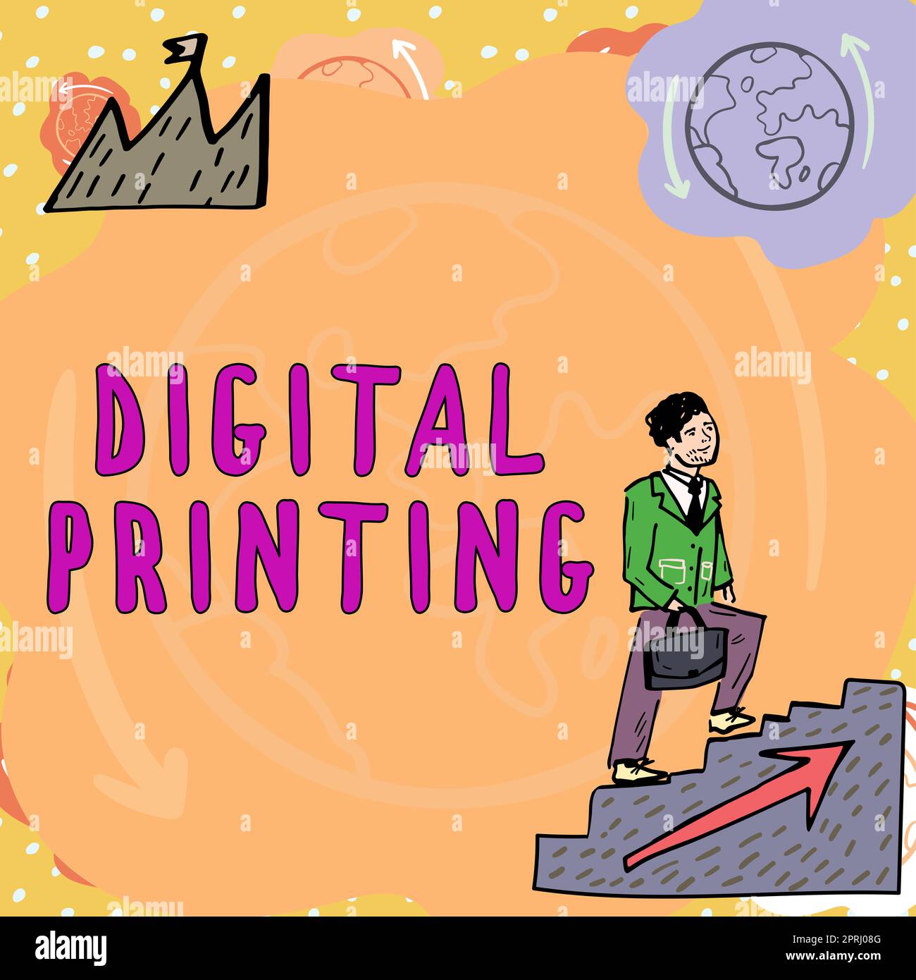 Handwriting text Digital Printingdigital based images directly to ...