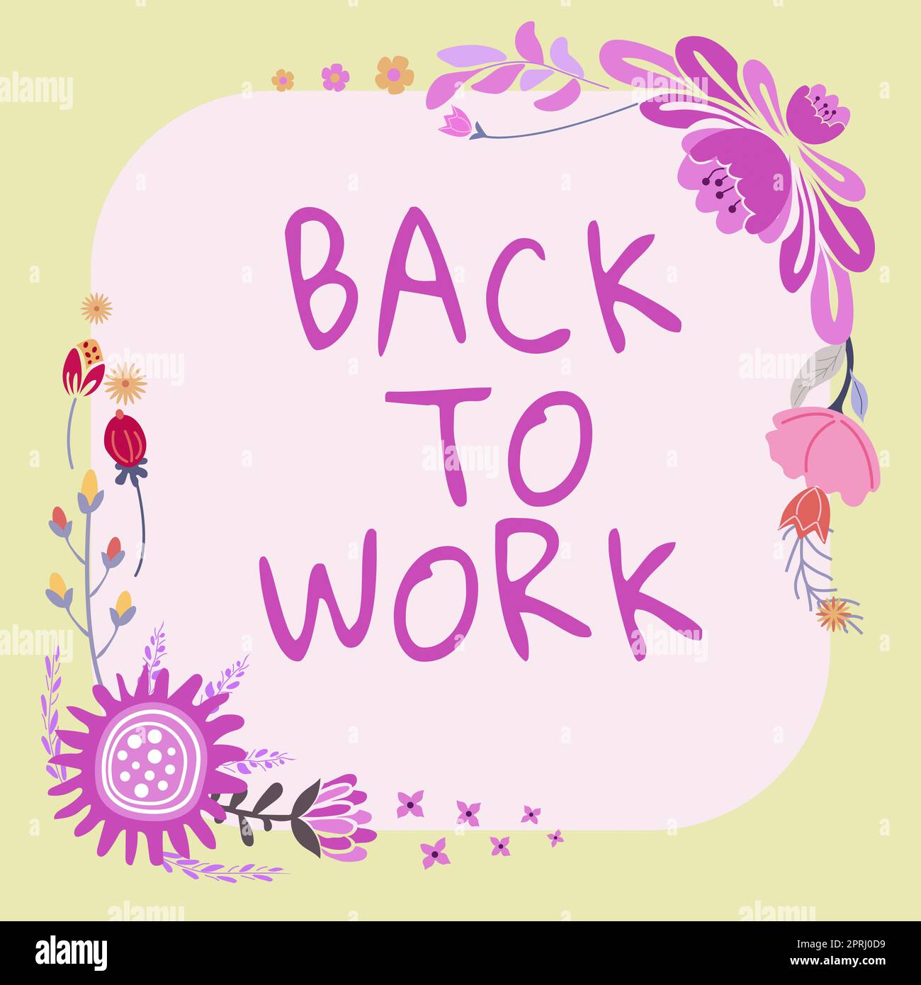 Employee welcome back sign hi-res stock photography and images - Alamy