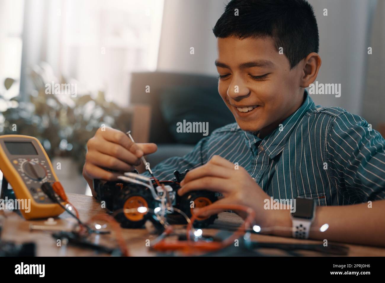 Dissembling your toys apart is way more fun anyways. a handsome young ...