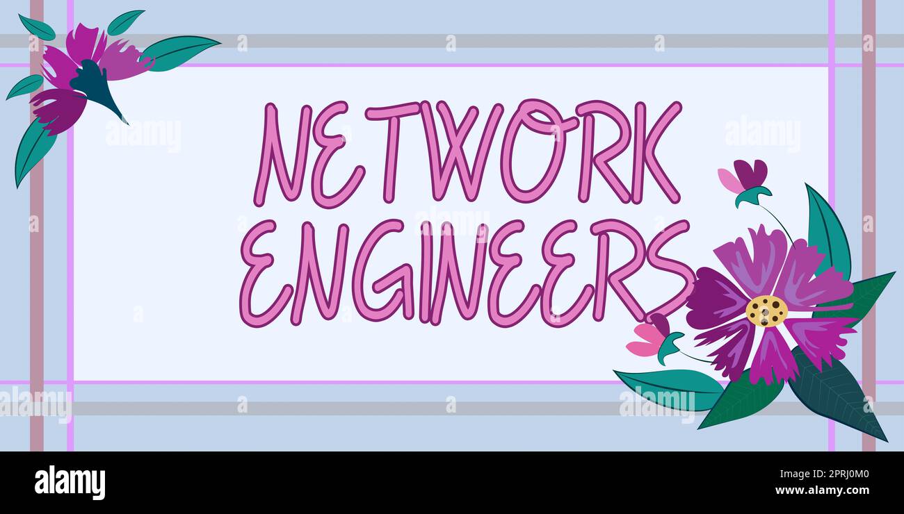 Writing displaying text Network EngineersTechnology professional Skilled in computer system ...