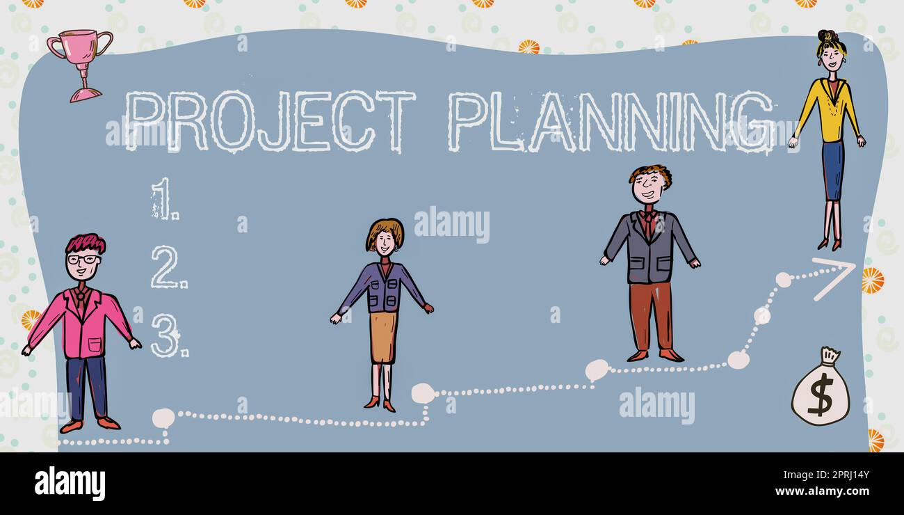 Hand writing sign Project Planningschedules such as Gantt charts to ...