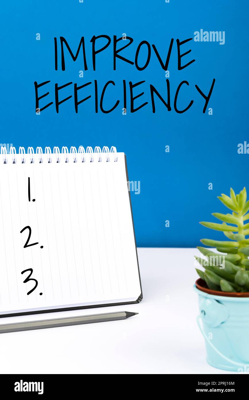 Conceptual caption Improve EfficiencyCompetency in performance with ...