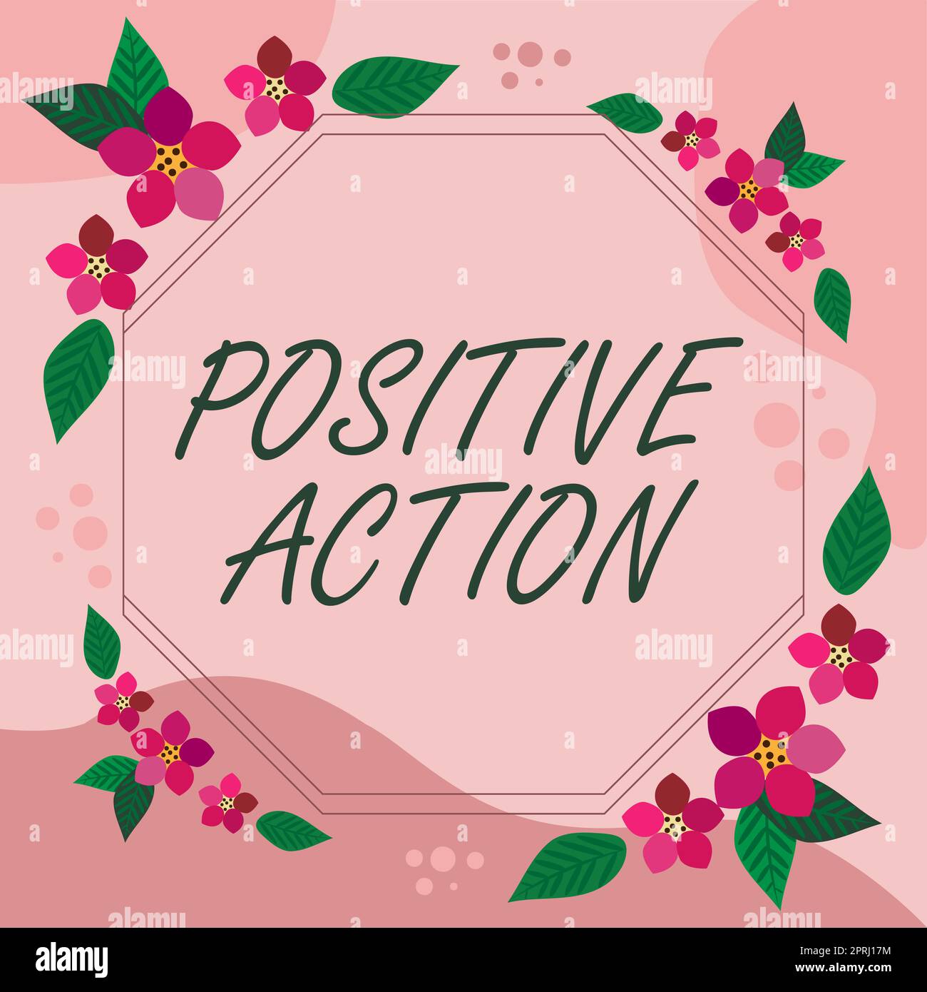 Hand writing sign Positive Actiondoing good attitude against certain ...