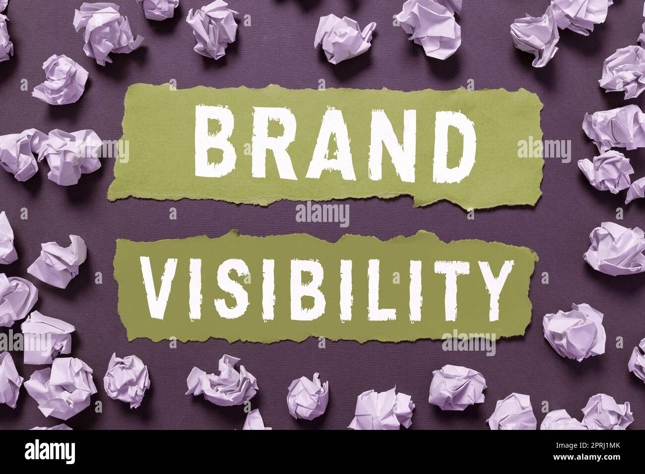 Sign displaying Brand Visibility, Business overview dividing the cost ...