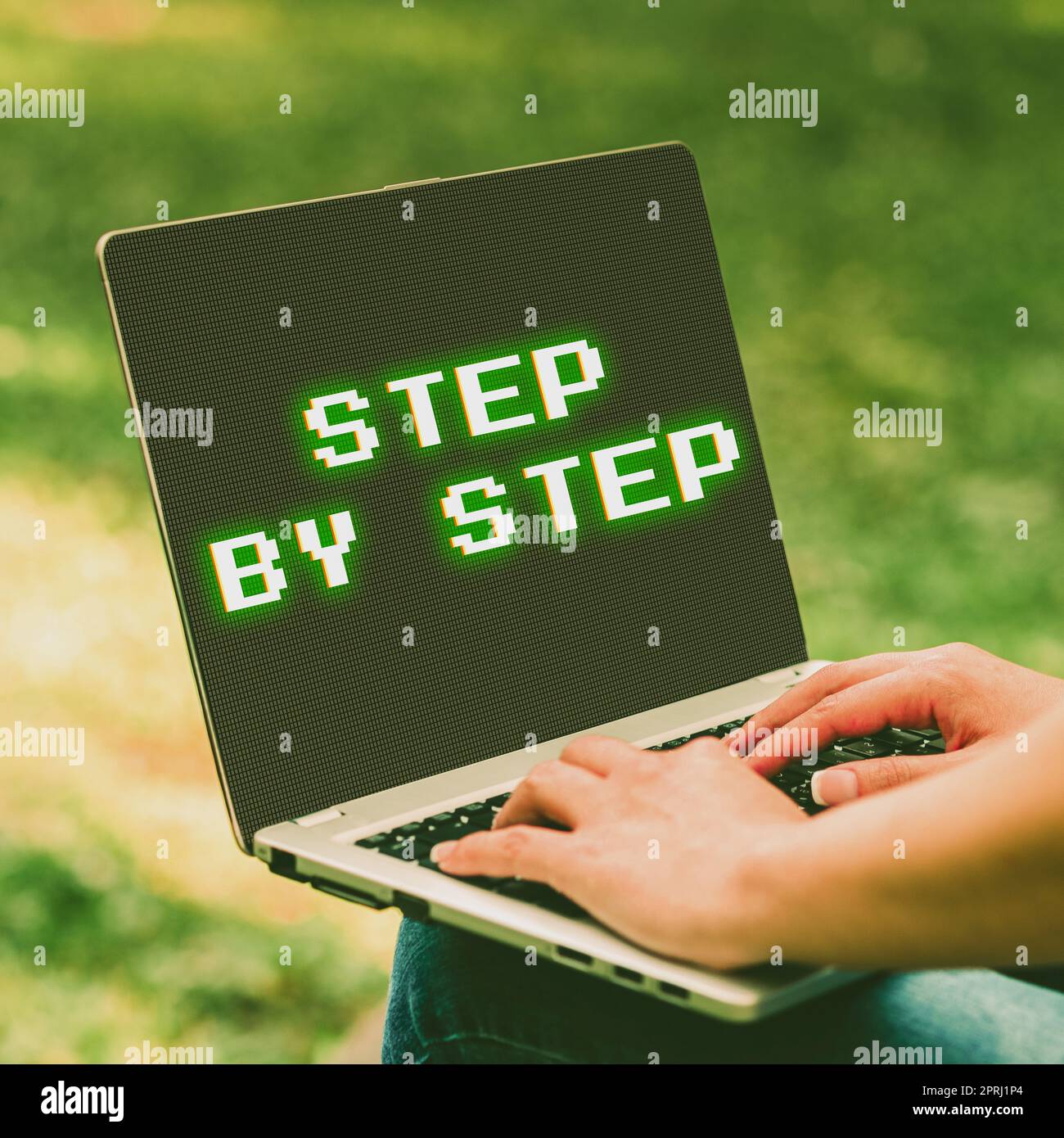 Handwriting text Step By Step, Word Written on Degustation Alcohol ...