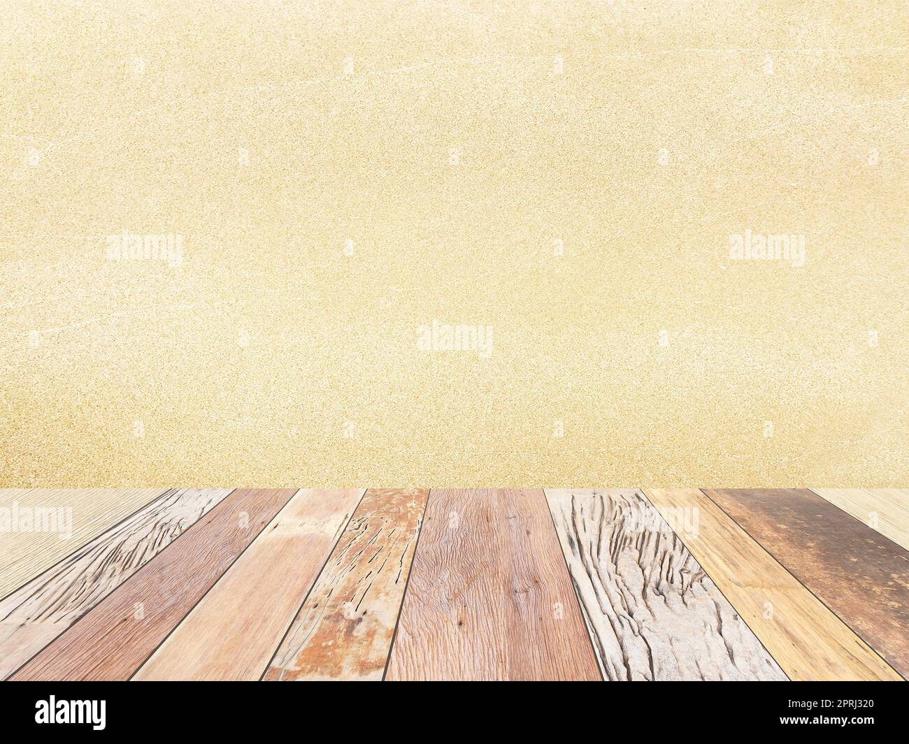 top view old wood plank on sand beach texture background Stock Photo ...