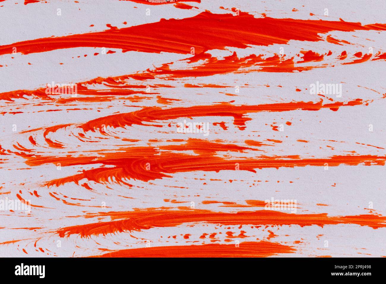 acrylic red orange paint texture background Stock Photo - Alamy
