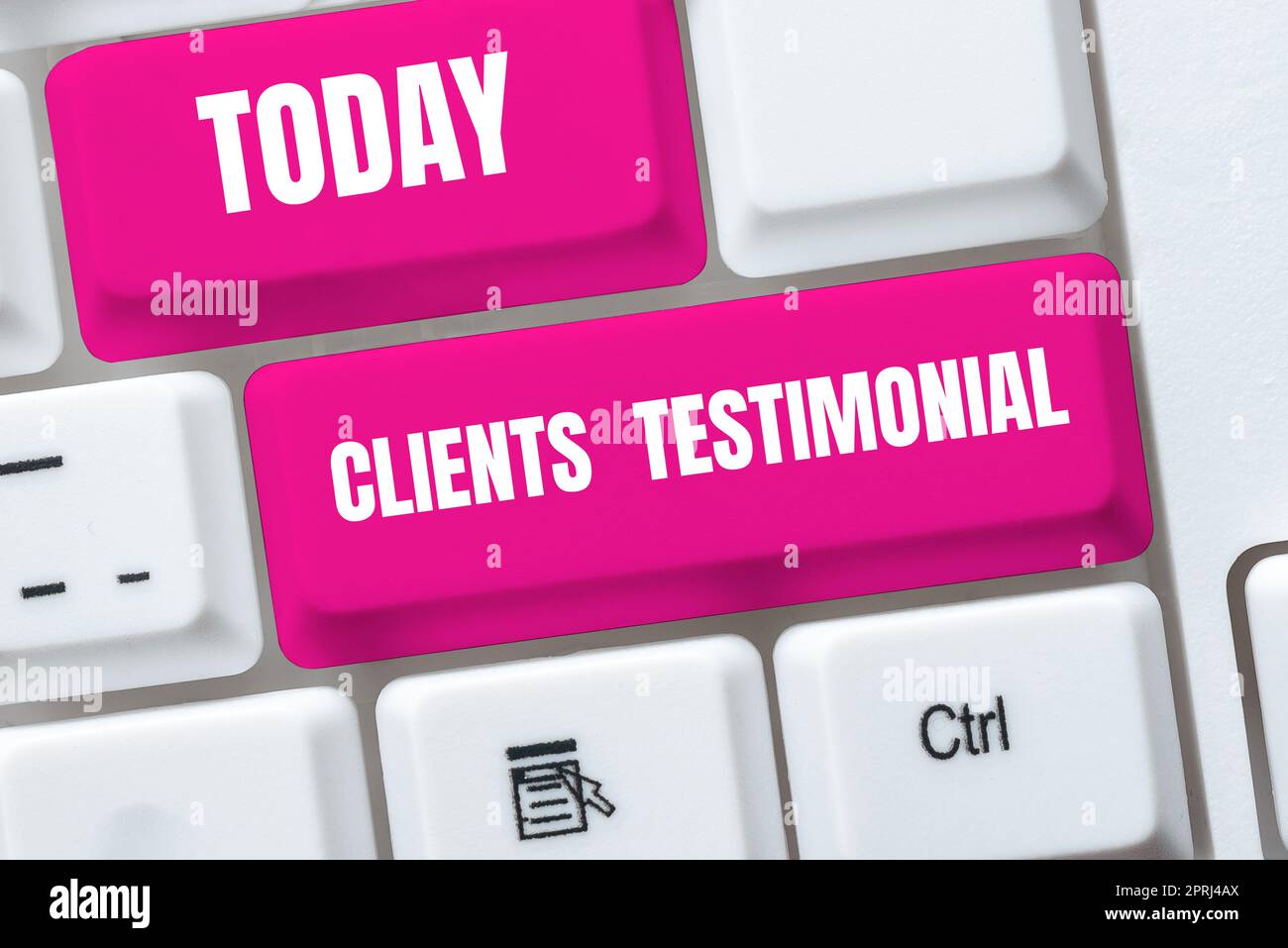 Conceptual caption Clients Testimonial, Business overview Private ...