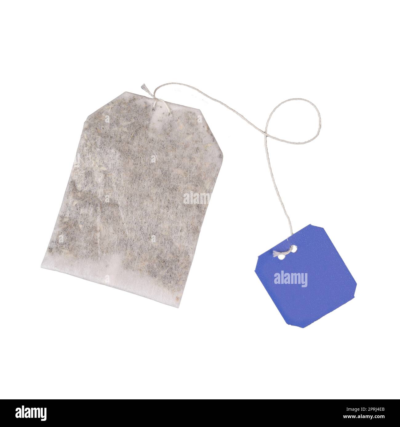 a tea bag on a transparent background Stock Photo - Alamy