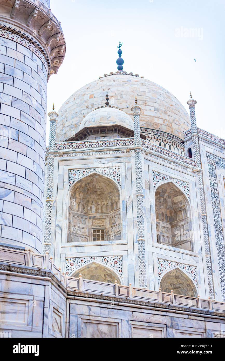 The Taj Mahal Agra Stock Photo - Alamy
