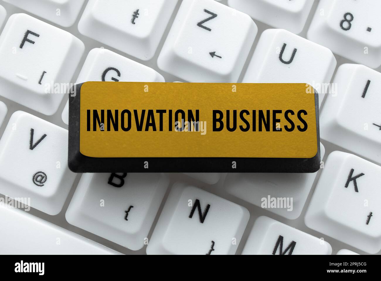 Inspiration showing sign Innovation Business, Word Written on Set of ...