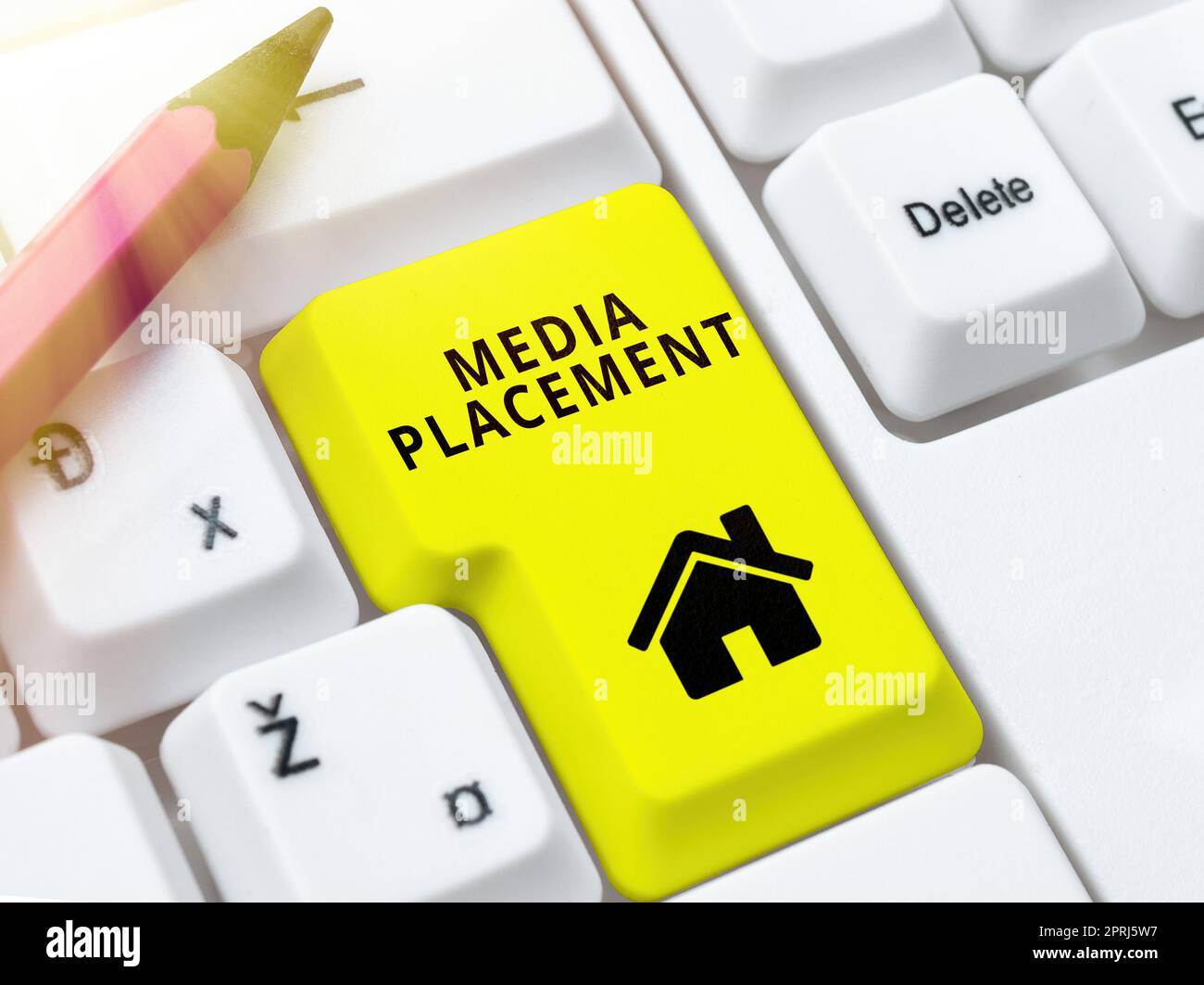 Conceptual display Media Placement, Internet Concept inserting a ...